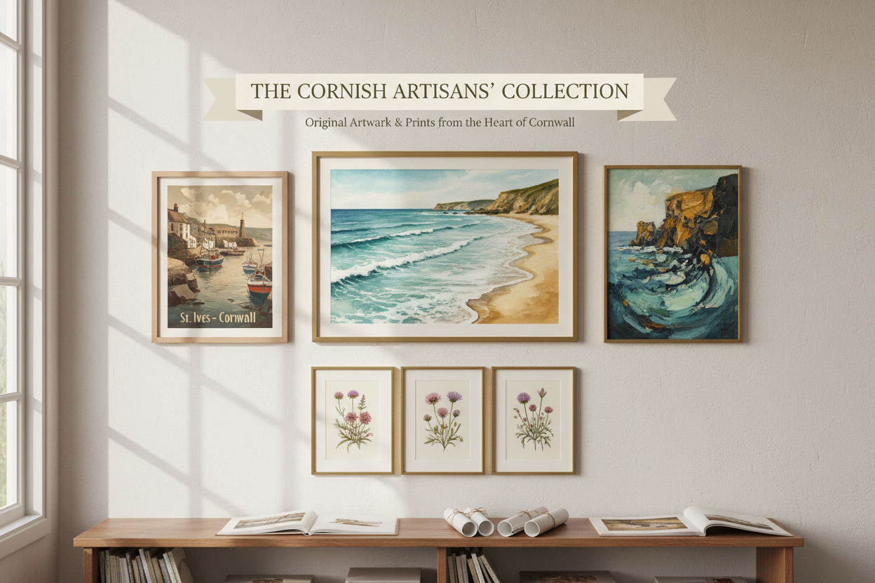 Cornish Artwork Original Prints and Paintings Gallery – Cornwall ...
