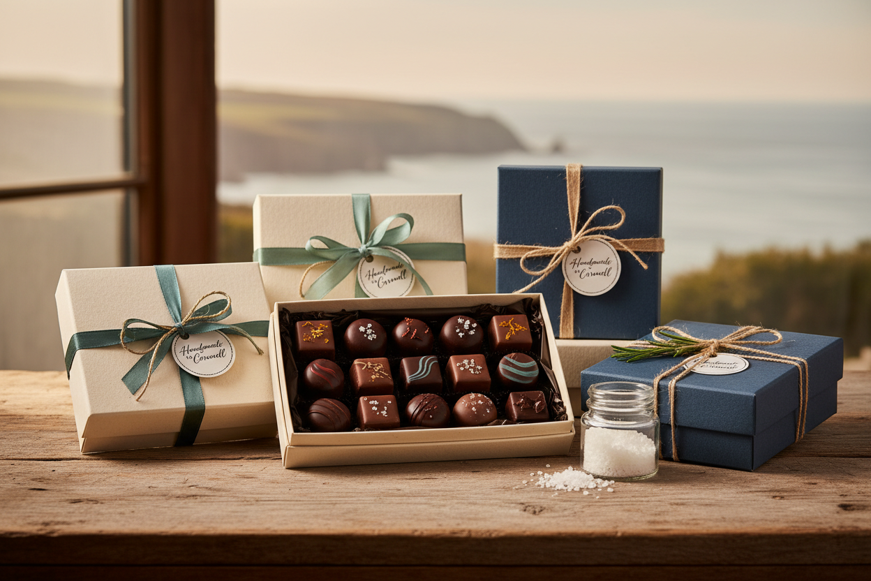 Handcrafted Cornish Chocolate Gift Sets | Cornwall Collective ...