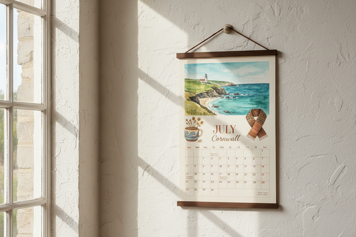 Cornish Wall Calendars | Cornwall Collective – Cornwall Collective LTD